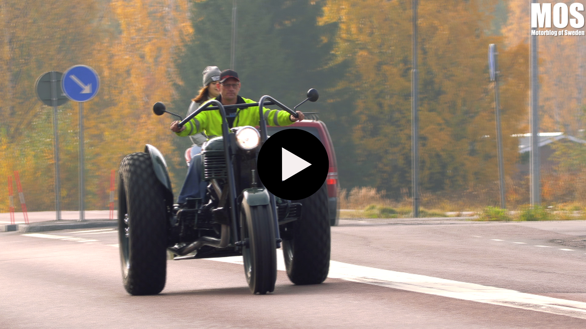Traktorn som blev en trehjuling – Motorblog of Sweden