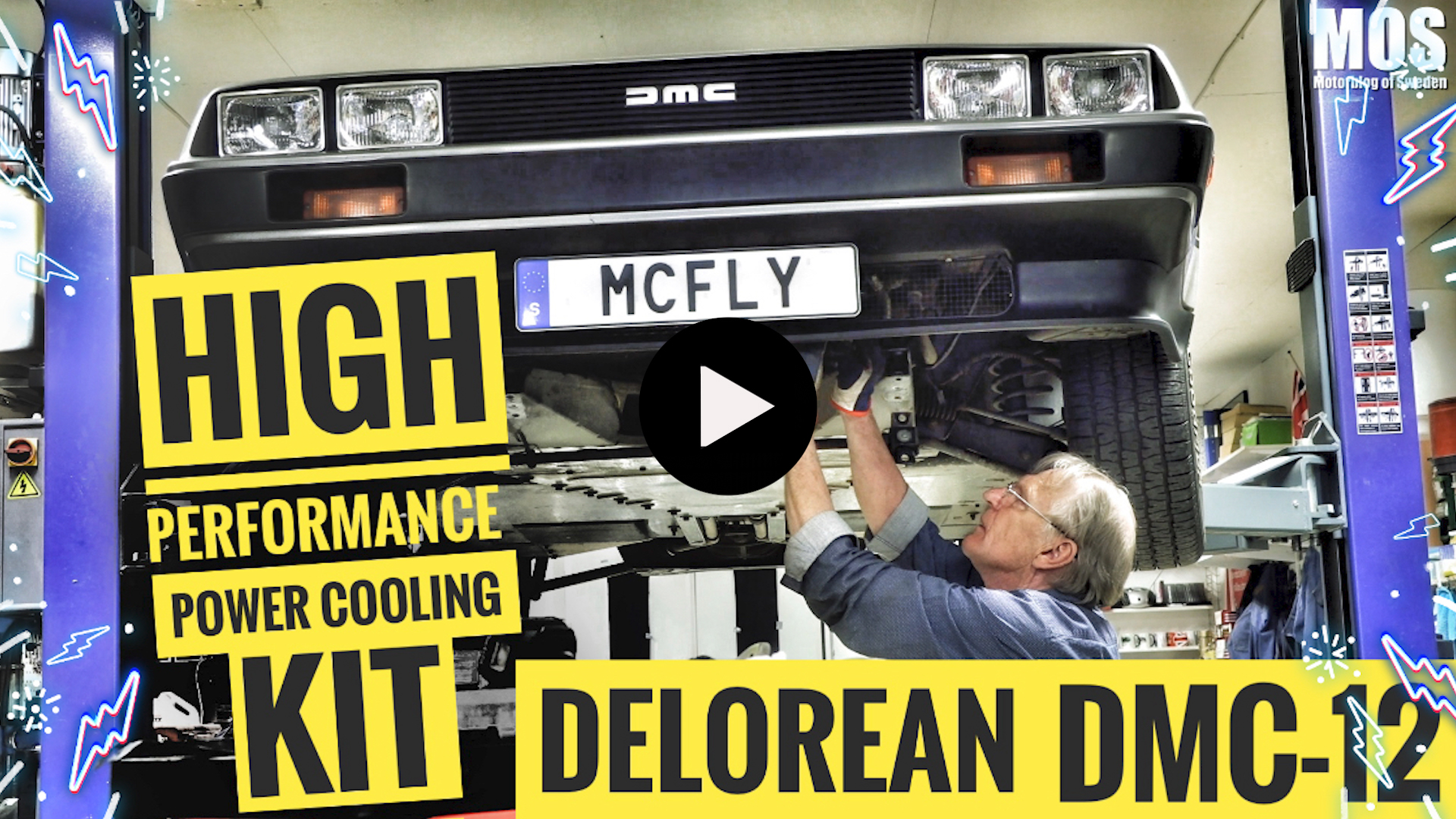 DeLorean High Performance Power Cooling Kit – Motorblog of Sweden