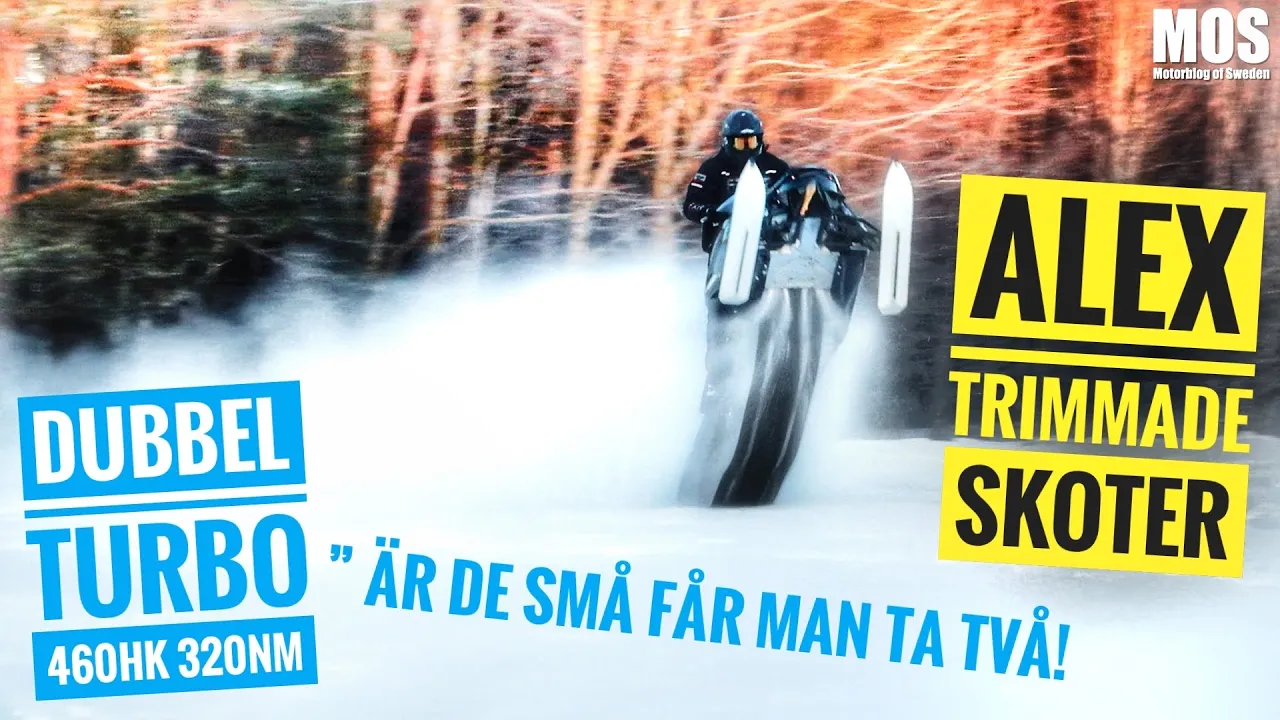Alex trimmade skoter – Motorblog of Sweden