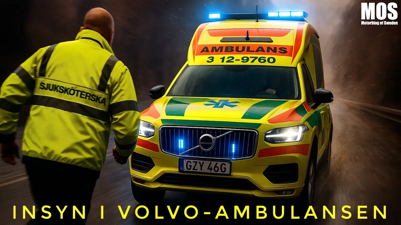 Så funkar ombyggda Volvo XC90 som ambulans! – Motorblog of Sweden